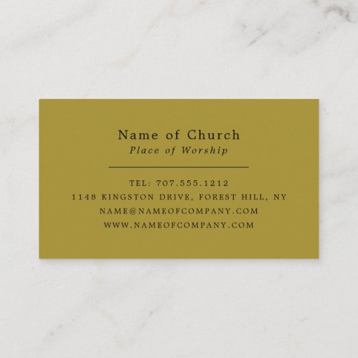 Spiritual Decor, Christianity, Religious Business Card | Zazzle