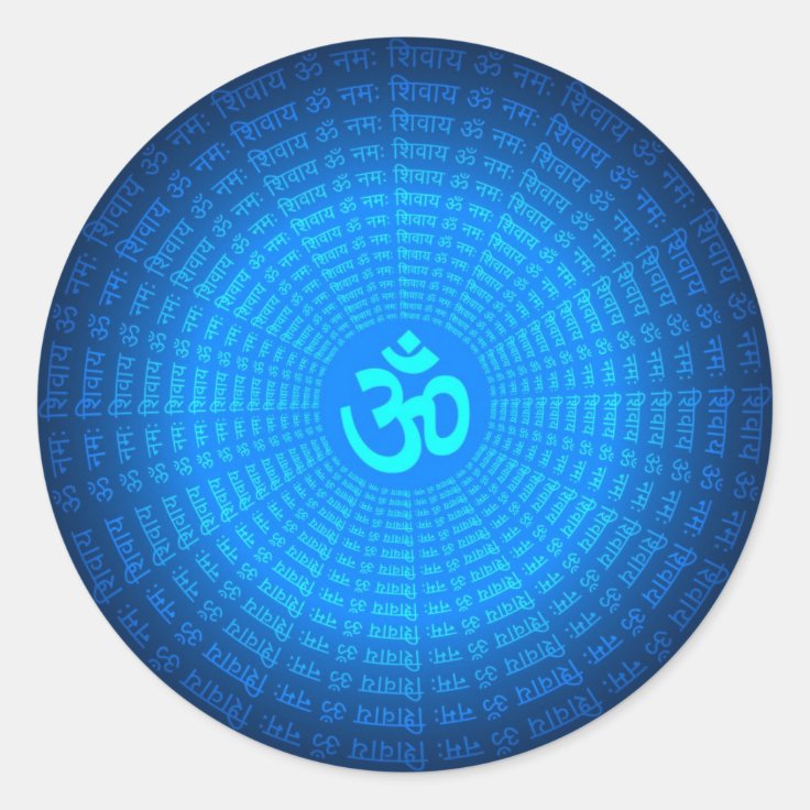 Spiritual Om Sticker | Zazzle