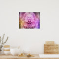 Spiritual Yoga Meditation Zen Colorful Poster | Zazzle