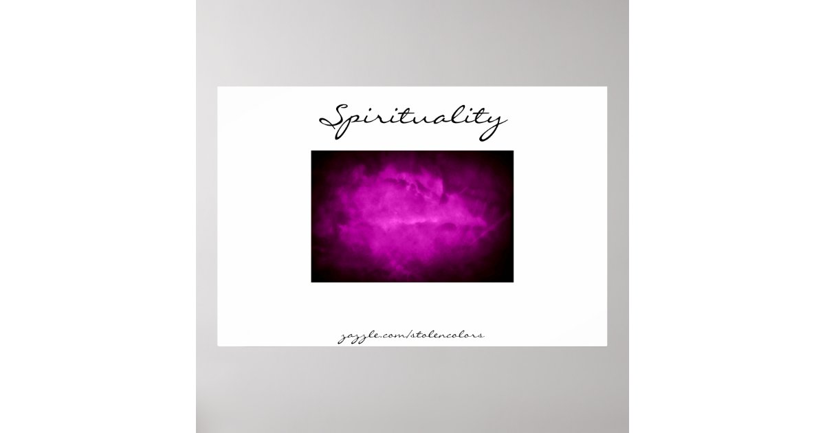 Spirituality Poster | Zazzle