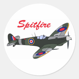 Spitfire Stickers | Zazzle