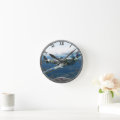 Spitfire Clock | Zazzle