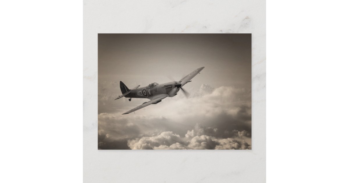 Spitfire Patrol Postcard | Zazzle
