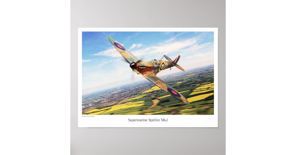 spitfire poster | Zazzle
