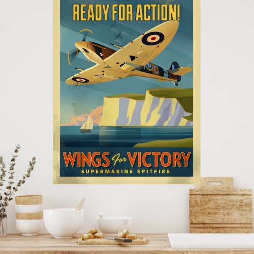 Spitfire Poster | Zazzle