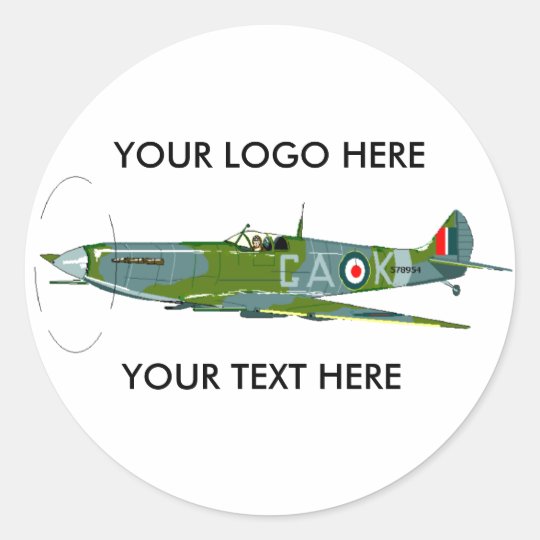 Spitfire Stickers | Zazzle.com