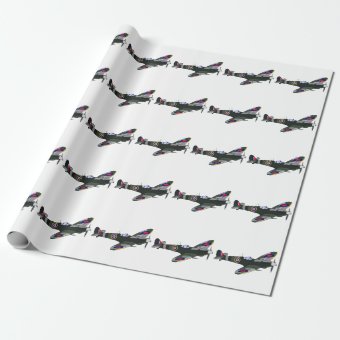 Spitfire Wrapping Paper | Zazzle