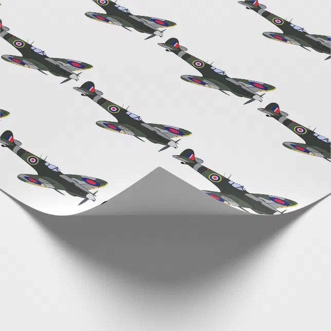 Spitfire Wrapping Paper | Zazzle