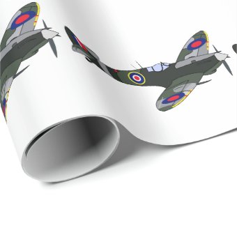 Spitfire Wrapping Paper | Zazzle