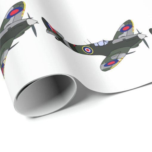 Spitfire Wrapping Paper | Zazzle