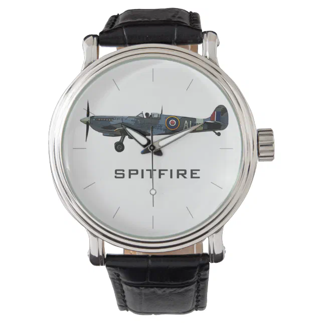 SPITFIRE | WWII aircraft vintage Watch | Zazzle