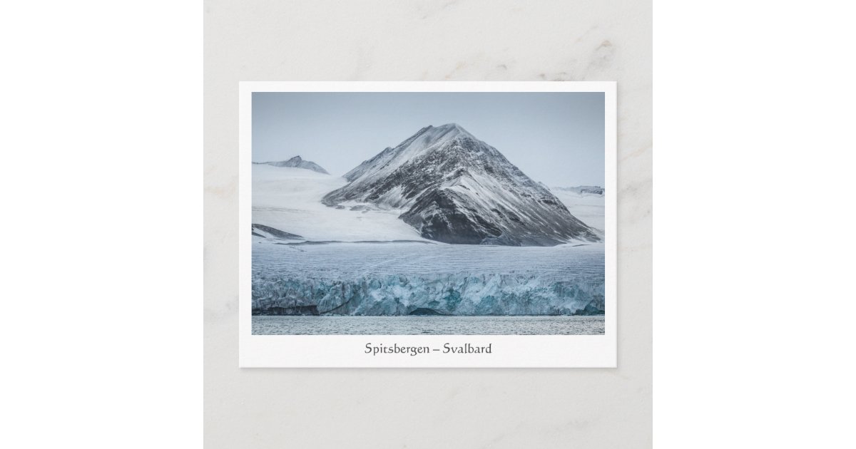 Spitsbergen Postcard | Zazzle