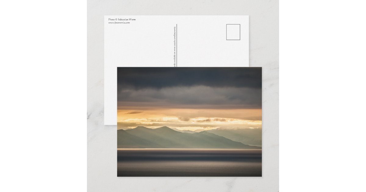 Spitsbergen Svalbard Landscape Photo Postcard | Zazzle