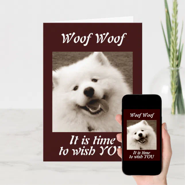 SPITZ WISHES YOU A "VERY HAPPY BIRTHDAY" CARD | Zazzle