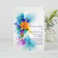 Splash of Color Invitation | Zazzle