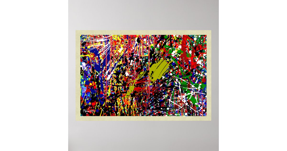 Splat This Poster | Zazzle