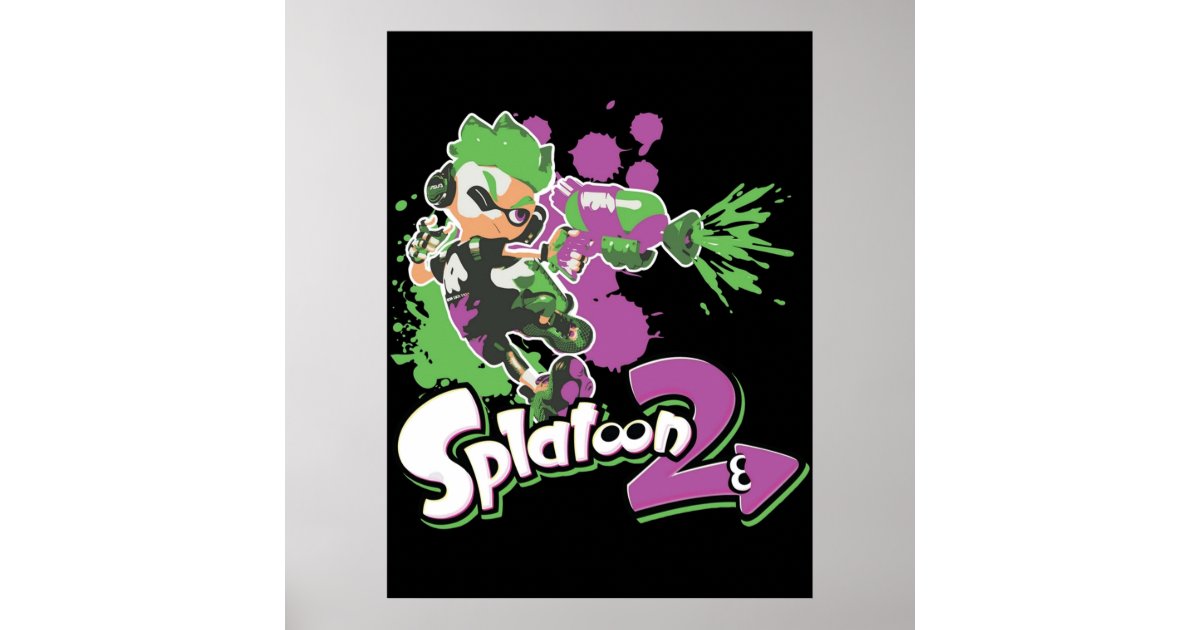 Splatoon 2 Inkling Boy Poster | Zazzle