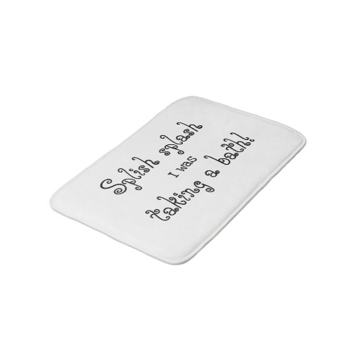 Splish Splash - bath mat | Zazzle