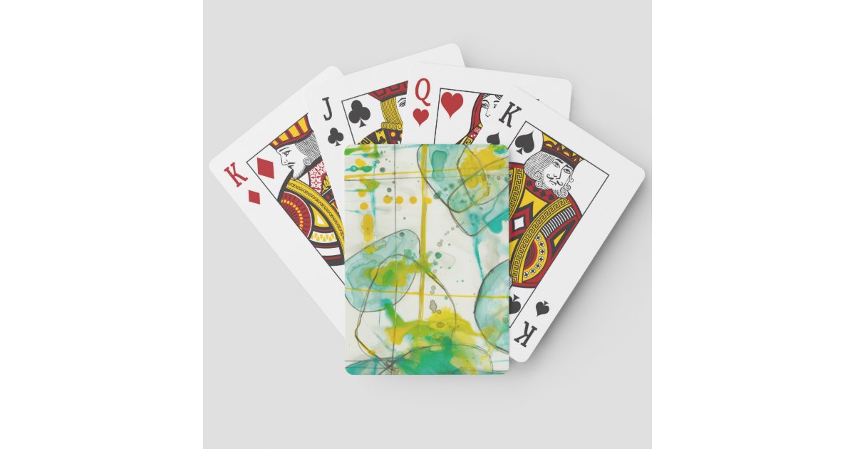 Splish Splash I Poker Cards | Zazzle