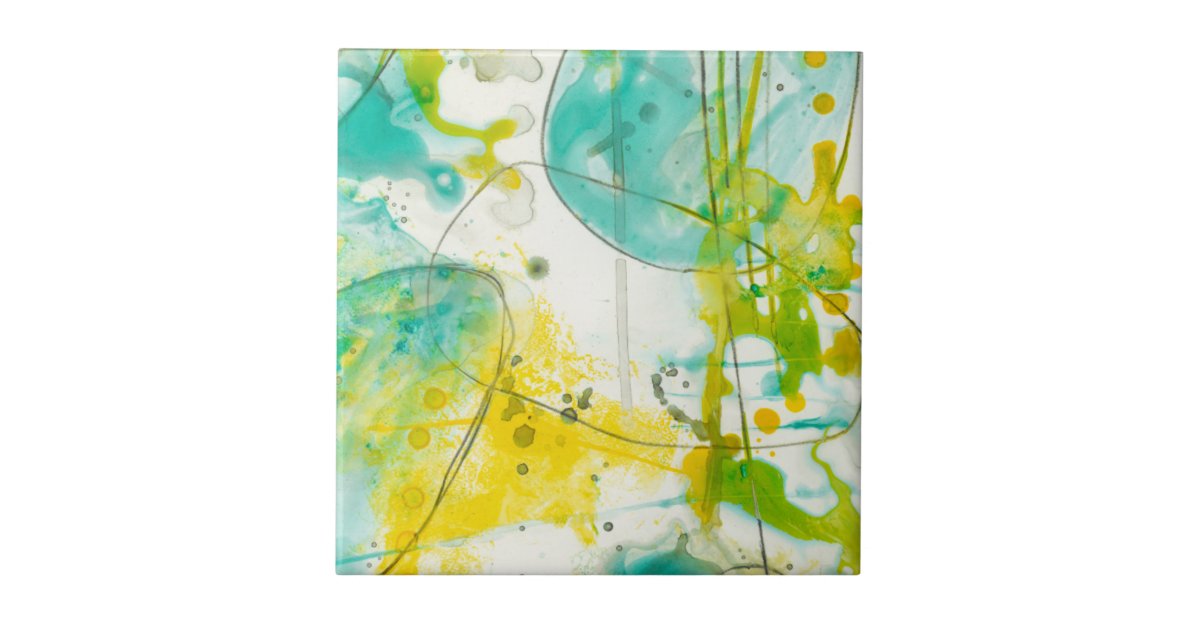 Splish Splash II Ceramic Tile | Zazzle