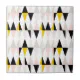 Split Geometric Triangle Pattern Ceramic Tile | Zazzle