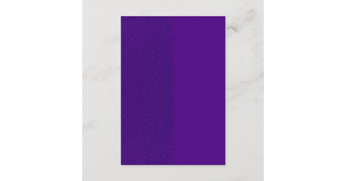 Split Purple Enclosure Card – Textured & Solid | Zazzle
