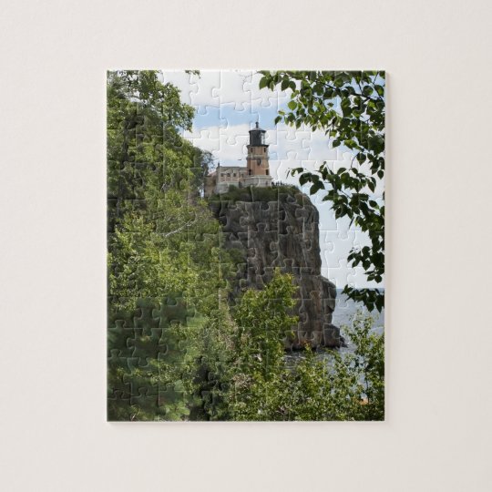 Split Rock Lighthouse 2 Jigsaw Puzzle | Zazzle.com