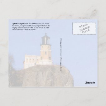 Split Rock Lighthouse, Minnesota Postcard | Zazzle