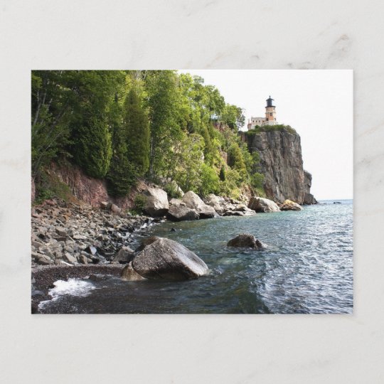 Split Rock Lighthouse Postcard | Zazzle.com