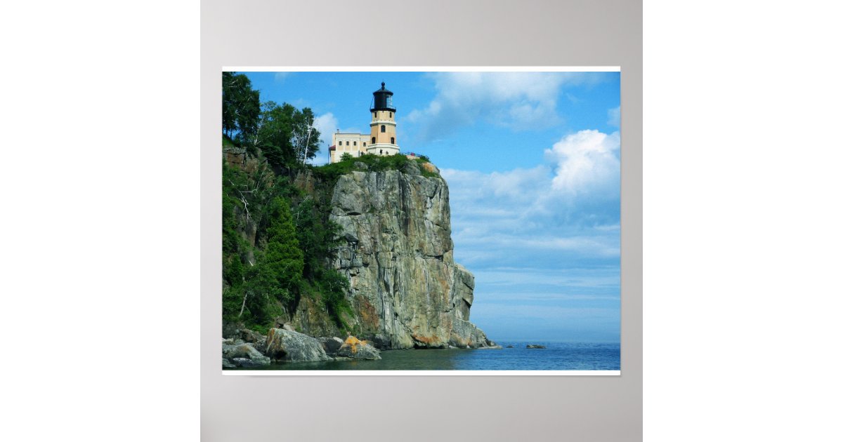Split Rock Lighthouse Poster | Zazzle