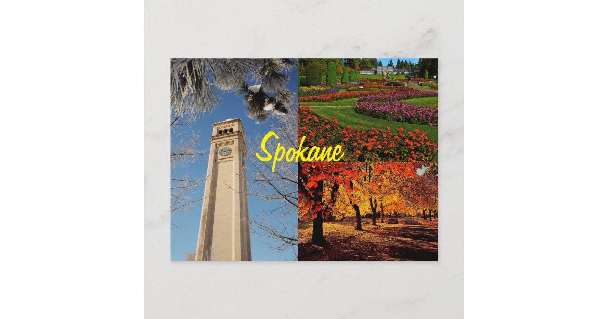 Spokane Postcard | Zazzle