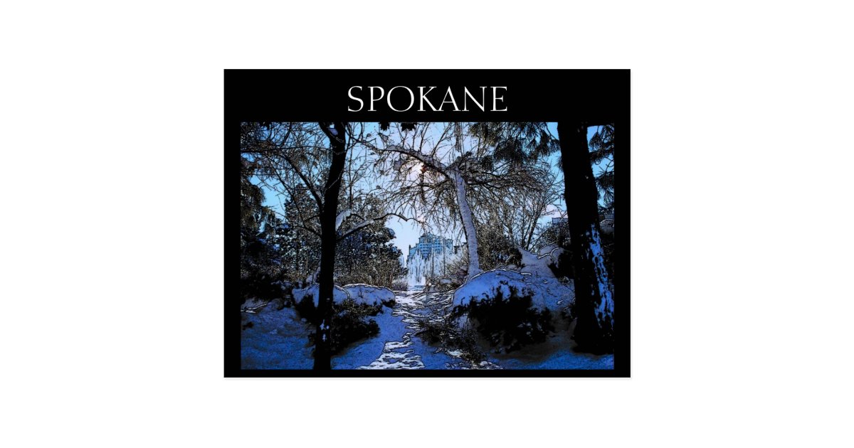 Spokane Postcard | Zazzle.com