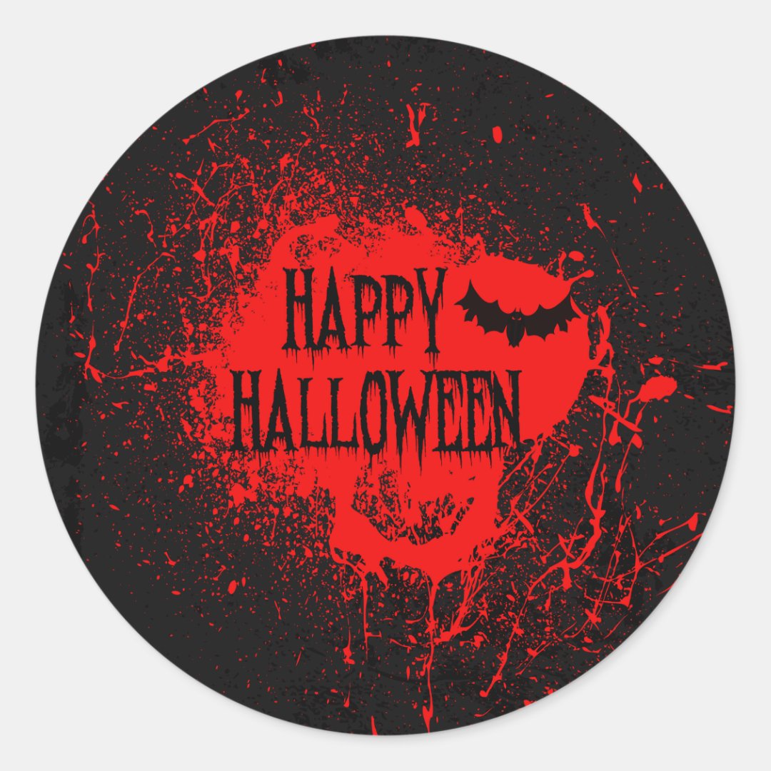 Spooktacular Halloween Horror | Sticker | Zazzle