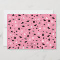Spooktacular Pink Ghost Halloween Birthday Girl Invitation | Zazzle