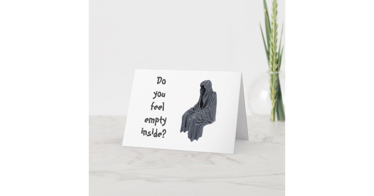 SPOOKY BIRTHDAY WISHES FOR YOU! CARD | Zazzle