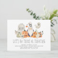 Spooky Crew Kids Halloween Trick or Treating Party Invitation | Zazzle