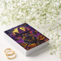Spooky German Shepherd Halloween Witch Pumpkin Matching Game Cards | Zazzle