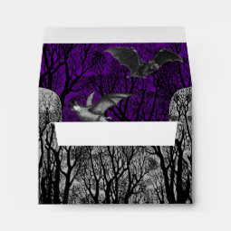 Spooky Halloween A2 Envelopes | Zazzle