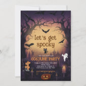 Spooky Halloween Costume Party Invitation | Zazzle