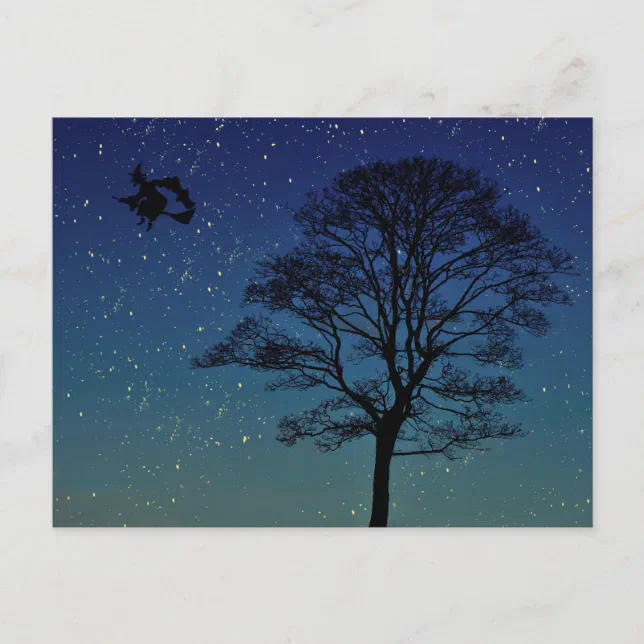 Spooky Halloween Postcard | Zazzle