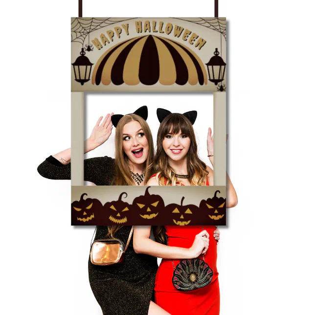 Spooky Halloween Selfie Photo Frame Foam Boards | Zazzle