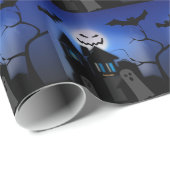 Spooky Halloween Wrapping Paper | Zazzle