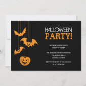 Spooky Night Halloween Party Invitation | Zazzle