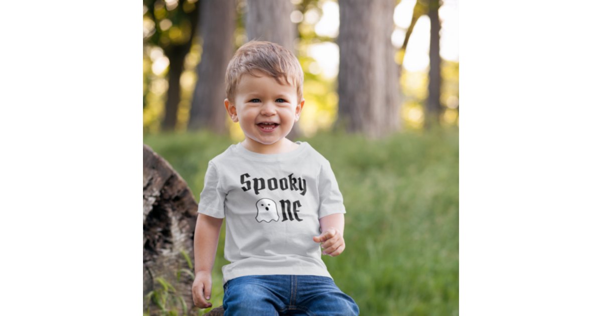 Spooky One 1st Birthday Baby T-Shirt | Zazzle