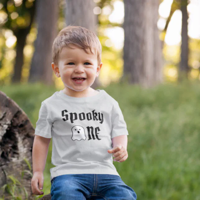 Spooky One 1st Birthday Baby T-Shirt | Zazzle