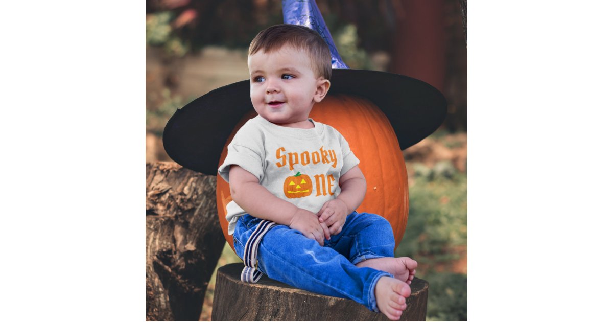 Spooky One 1st Birthday Baby T-Shirt | Zazzle