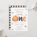 Spooky One First Birthday Halloween Invitation | Zazzle