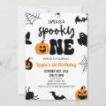 Spooky One Halloween First 1st Birthday Party Invitation | Zazzle
