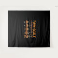 Spooky Pumpkin Pain Scale Trauma Nurse Triage Hall Tapestry | Zazzle