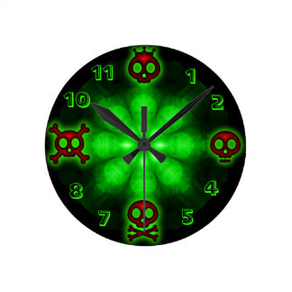 Spooky Wall Clocks | Zazzle